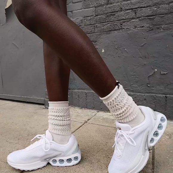 Nike | Shoes | Nike Air Max Dn Whitewhitemetallic Silver Fj34512 | Poshmark